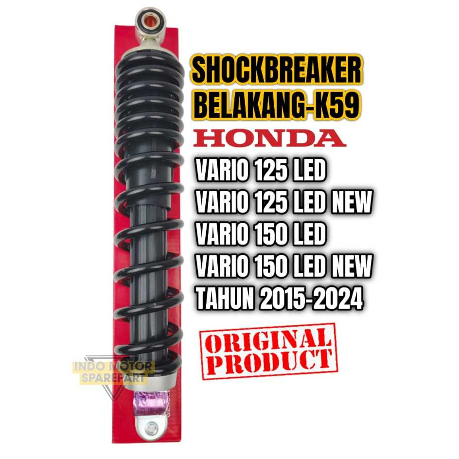 Jual SHOCKBREAKER ORIGINAL K59 HONDA VARIO 125 LED VARIO 150 LED FI/CBS/OLD SHOCK KUALITAS ASLI ...