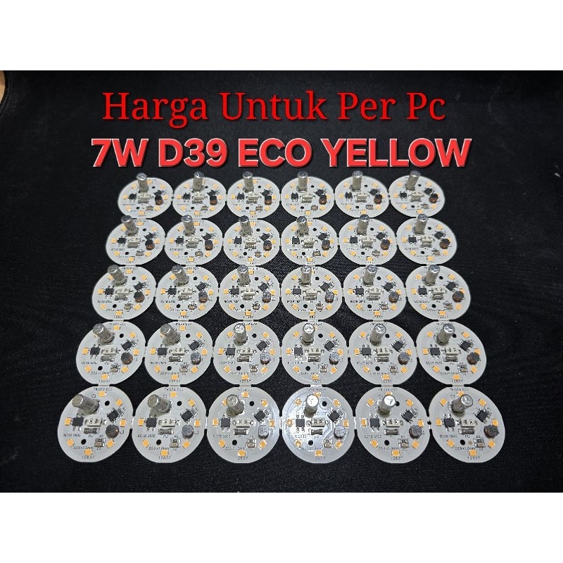 Jual LED AC Board 7 Watt 39 mm ECO Kuning (New) | Shopee Indonesia