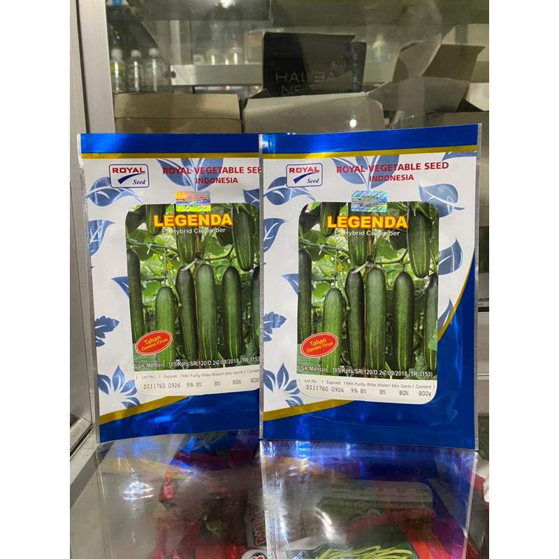 Jual Benih Timun Hibrida Legenda F1 Isi 800 Royal Seed | Shopee Indonesia
