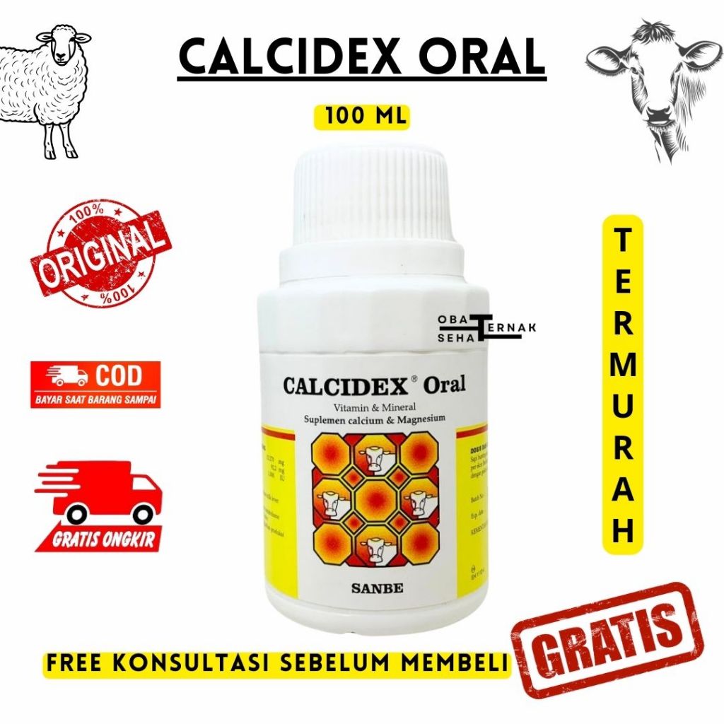 Jual CALCIDEX ORAL 100 ml - Mengatasi Defisiensi Calcium Magnesium ...