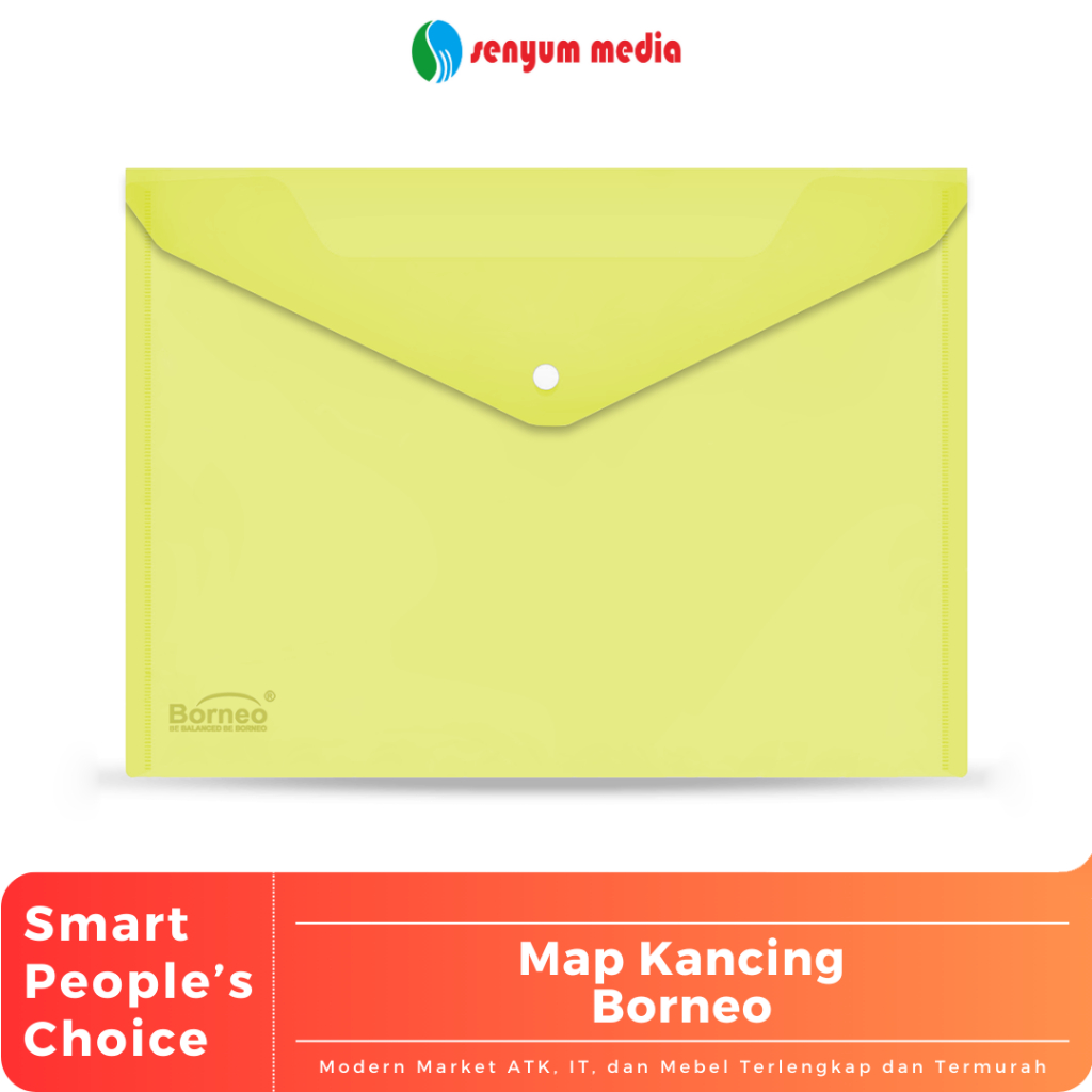 Jual Map Kancing Borneo F4 (1 Pcs) (S:PCS) | Shopee Indonesia