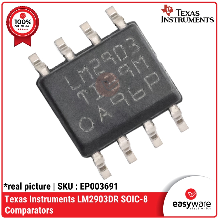 Jual IC LM2903 SOIC-8 LM2903DR SMD IC Comparator Original | Shopee Indonesia