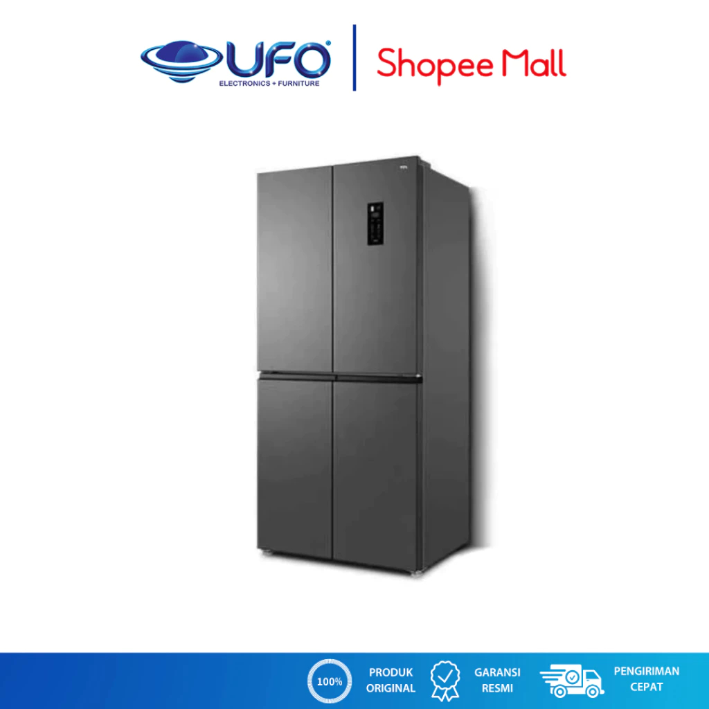 Jual TCL Kulkas 4 Pintu Multidoor 439L Twin Eco Inverter P500CD ...