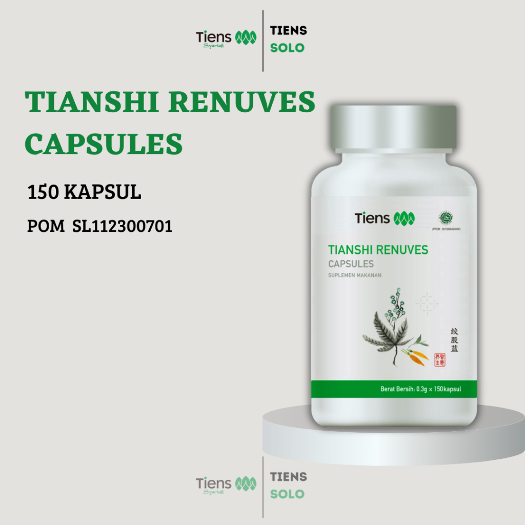 Jual Tianshi Renuves Capsules Obat Herbal Tumor Jantung Saraf Terjepit ...