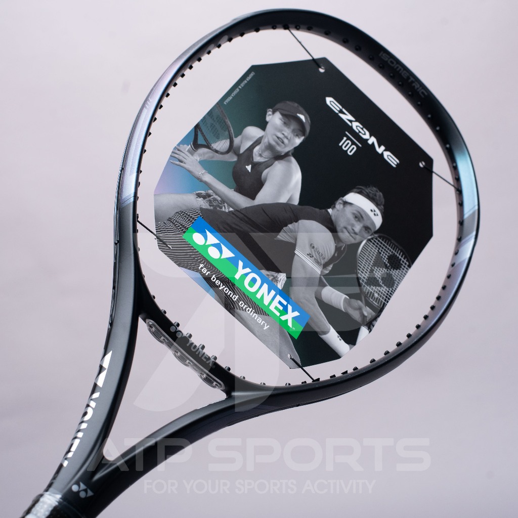 Jual Raket Tenis Tennis Racket Yonex Ezone 100 300 Gram Aqua Night Black | Shopee Indonesia