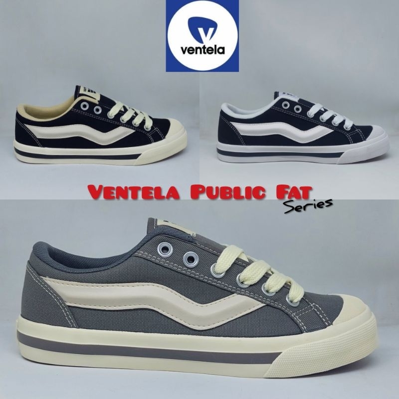 Jual Sepatu Sneakers VENTELA PUBLIC FAT Series (Original) | Shopee Indonesia