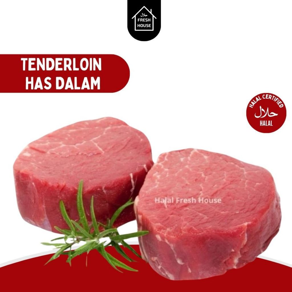 Jual DAGING HAS DALAM/TENDERLOIN STEAK 500GR DAN 1 KG | Shopee Indonesia