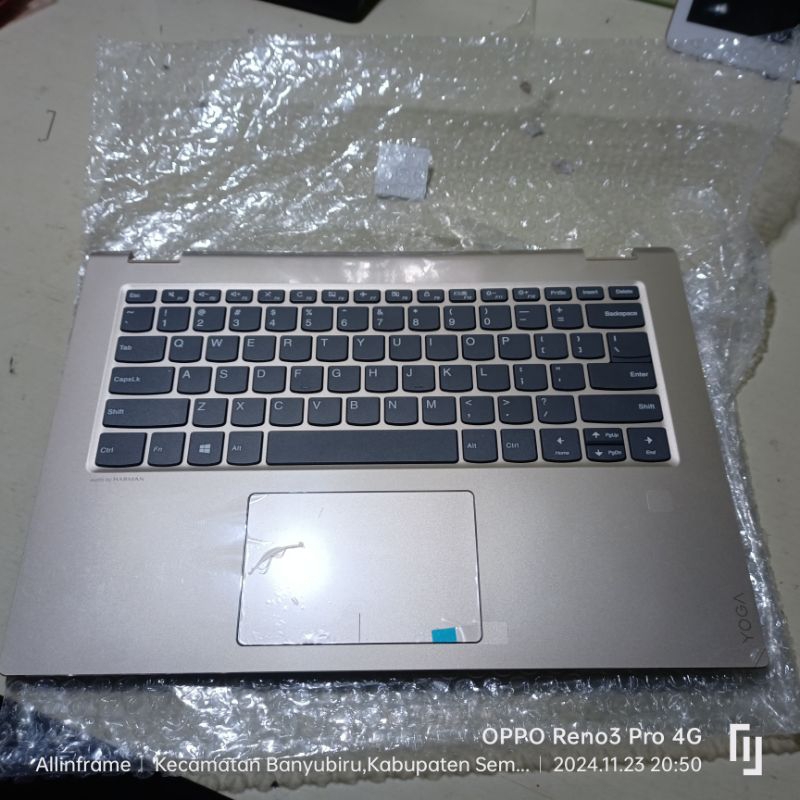 Jual NEW FRAME Keyboard Lenovo Yoga 520-14ISK 520-14IKB Flex5-14 ...
