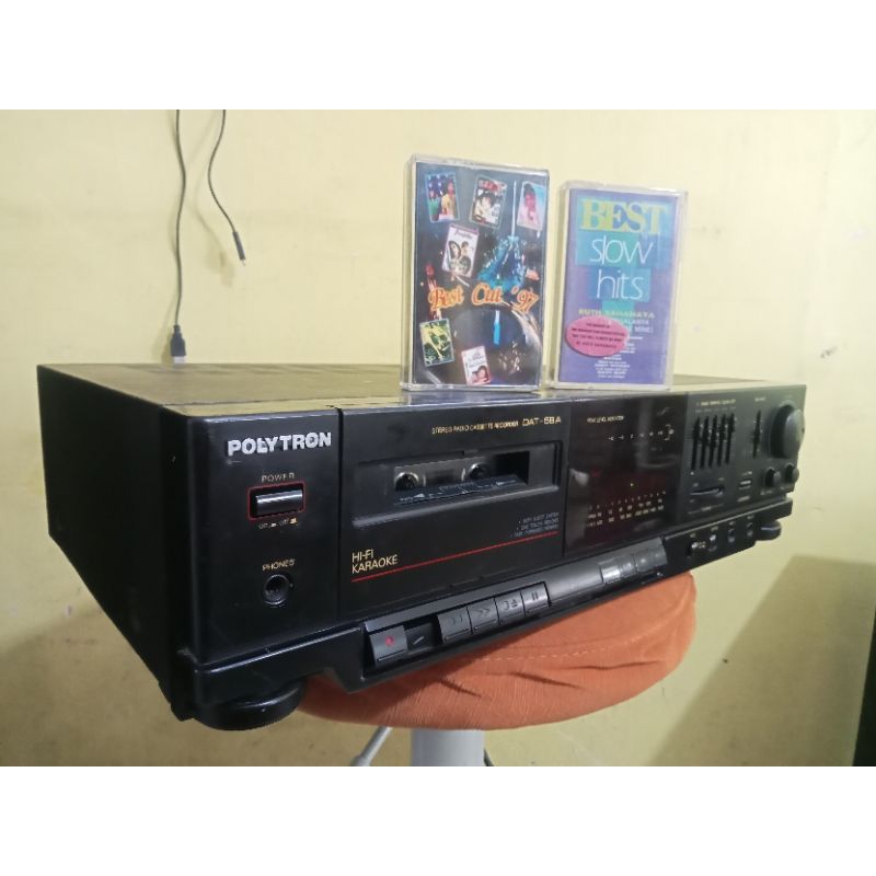 Jual tape deck radio polytron DAT 58 A | Shopee Indonesia
