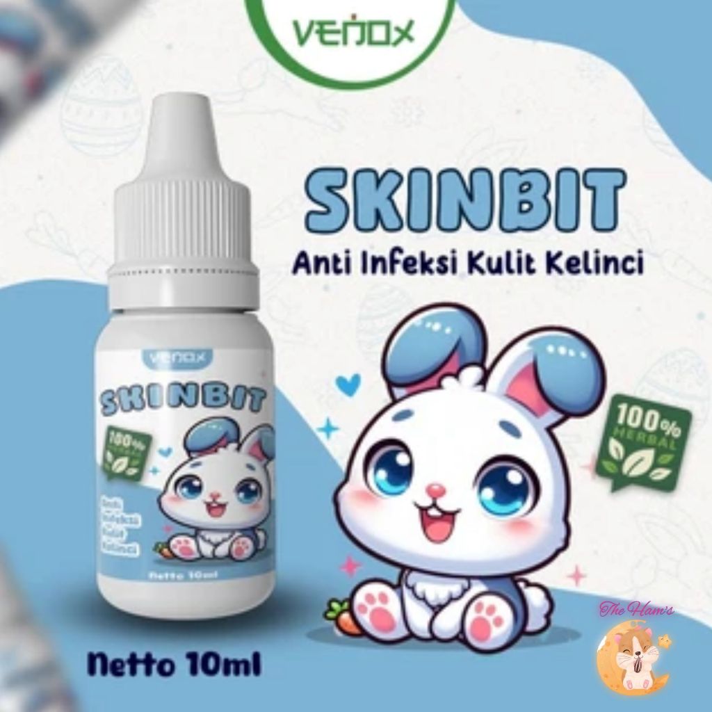 Jual (The Ham's) SKINBIT KELINCI - Venox Obat Kelinci Anti Infeksi ...