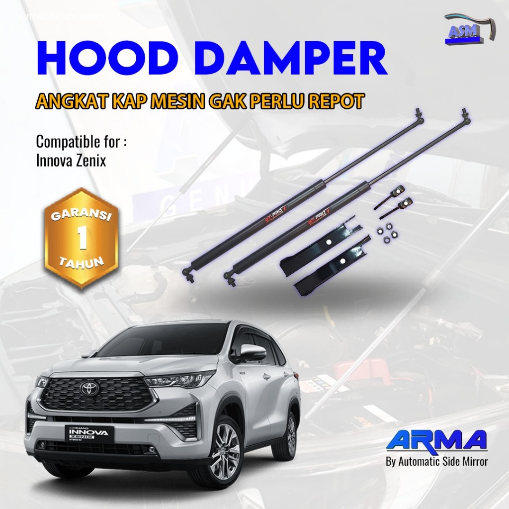 Jual Hood Damper mobil GT-PRO Engine Hood Shock Kap Mesin Hidrolik ...