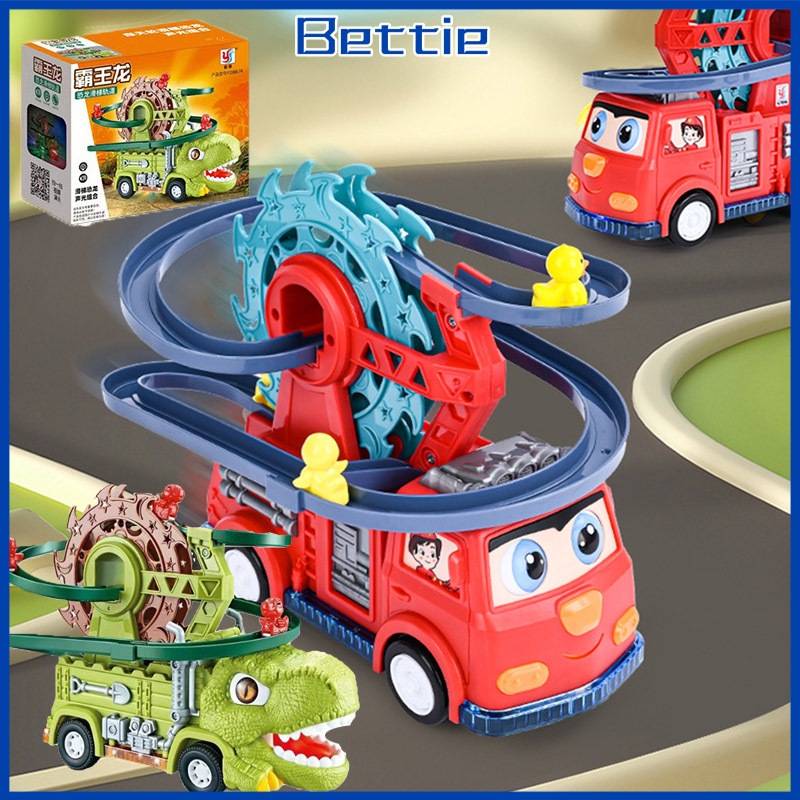 Jual Bettie Mainan Anak Mobil Pemadam Perosotan Putar Bebek Dinosaurus ...