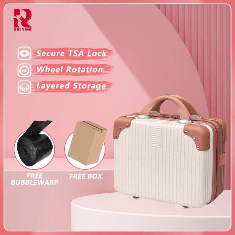 Jual RUIYING Promo Beauty Case A916 Ukuran 12/14 Inch Koper Kosmetik ...