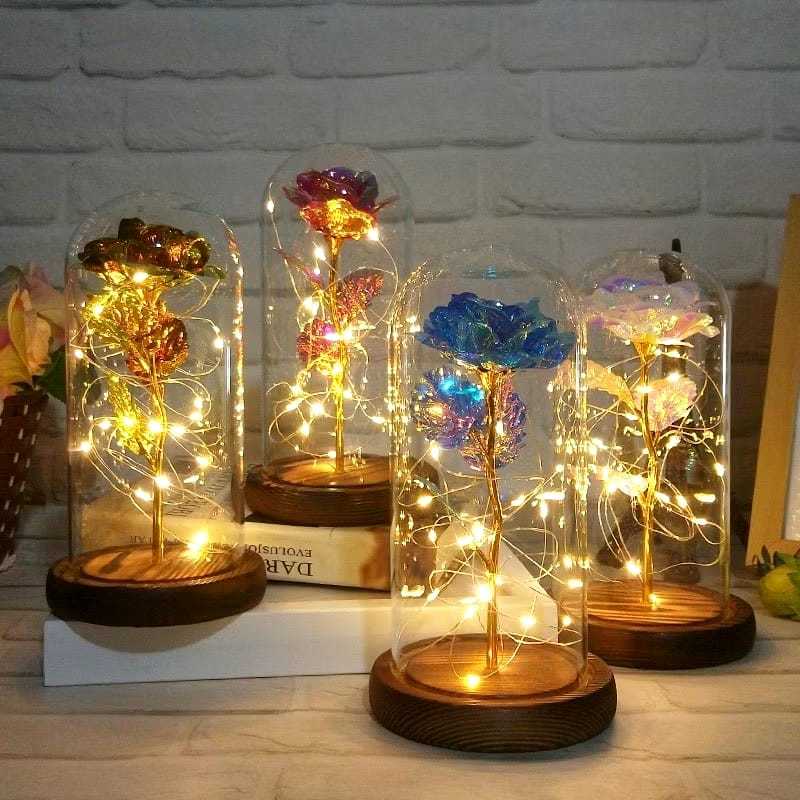 Jual {BG} LAMPU LED BUNGA MAWAR HIASAN RUANGAN KAMAR / DEKORASI RUANGAN ...