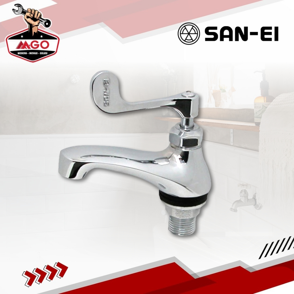 Jual Basin Tap / Kran Air Wastafel Cuci Piring SAN-EI EY55R | Shopee Indonesia