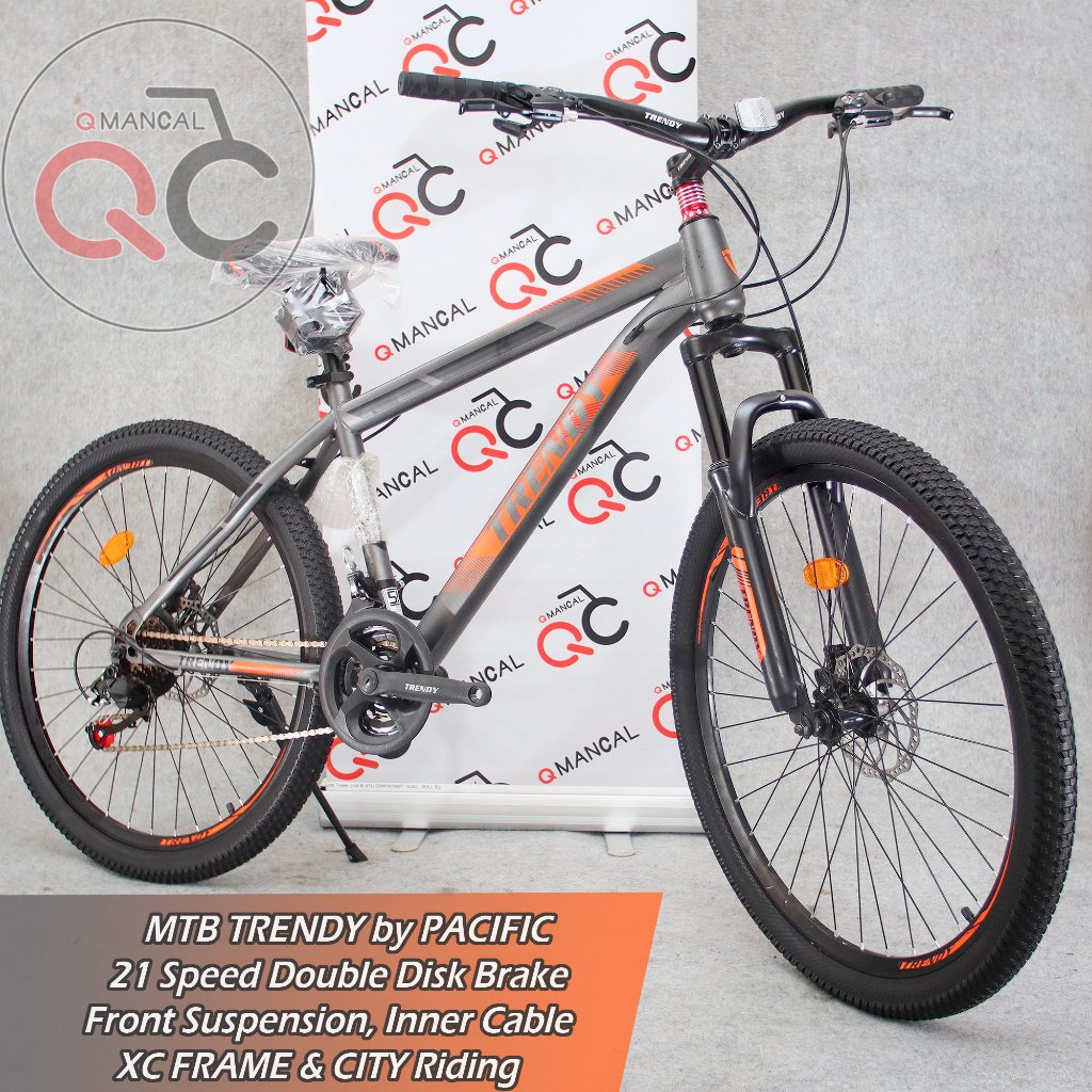 Jual Sepeda Gunung 26" MTB TRENDY by PACIFIC 21 Speed Cakram Disc Brake | Shopee Indonesia