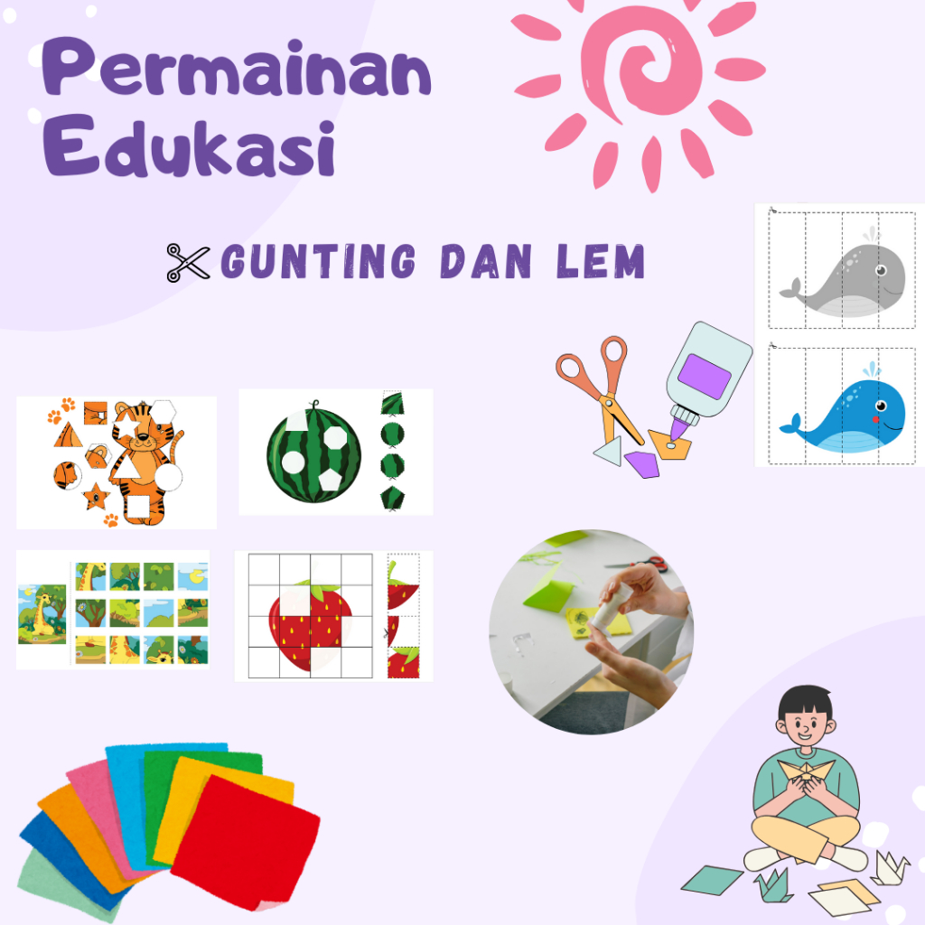 Jual Worksheet Printable Permainan Edukasi Anak Usia 2 - 6 TH Bermain ...
