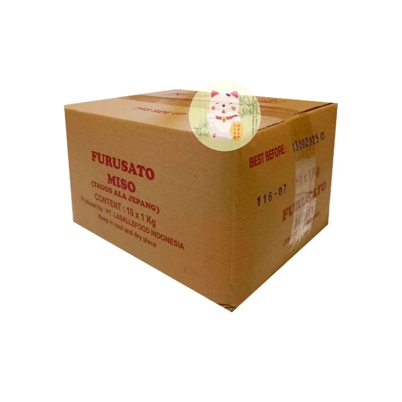 Jual 1 ctn (10kg) Furusato Miso Tauco ala Jepang 1kg | Shopee Indonesia