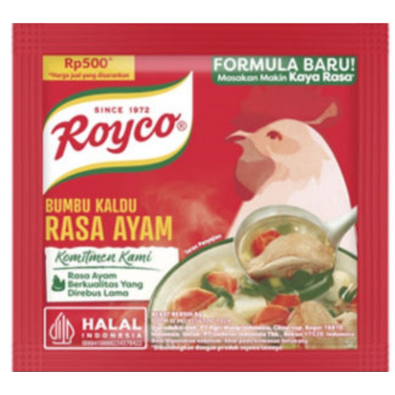 Jual ROYCO AYAM DAN SAPI SACHET (isi 12 pcs/1 lusin) | Shopee Indonesia