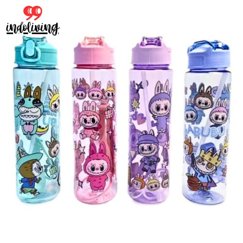 Jual Botol Minum Labubu Tritan Karakter 900ml | Shopee Indonesia