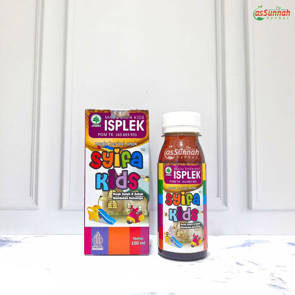 Jual Syifa Kids Isplek - Madu Anak Obat Gangguan Pencernaan Flek Serta ...