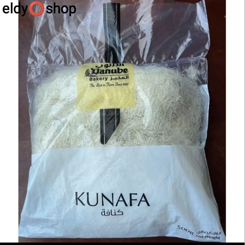 Jual KUNAFA DANUBE / Kunafa Pastry/ Kataifi/ asli Saudi 500gr | Shopee ...