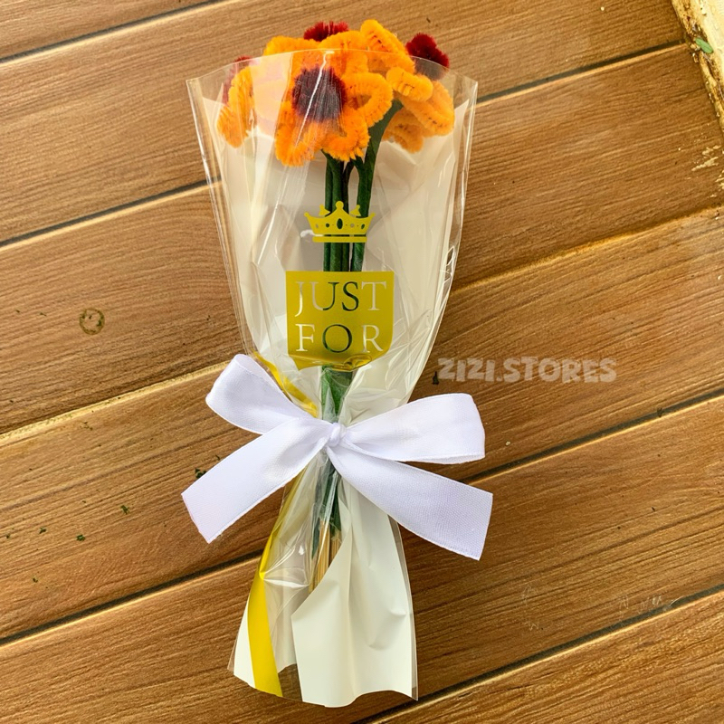 Jual MINI BOUQUET BUNGA RANGKAI KAWAT BULU CUTE FLOWERS MINI BUKET ...