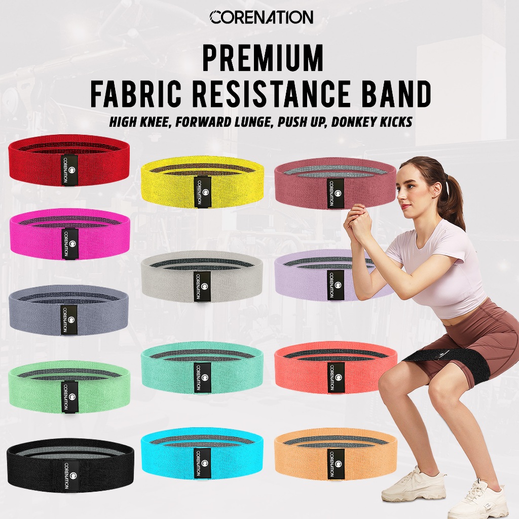 Jual CoreNation Fabric Resistance Band | Shopee Indonesia