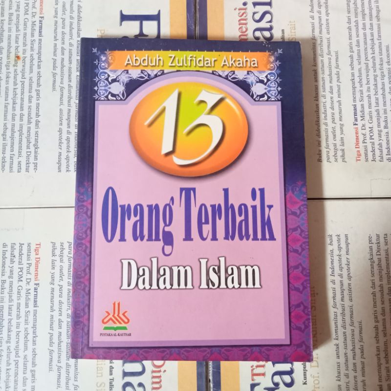 Jual BUKU 13 ORANG TERBAIK DALAM ISLAM Abdul Zulfidar Akaha | Shopee Indonesia