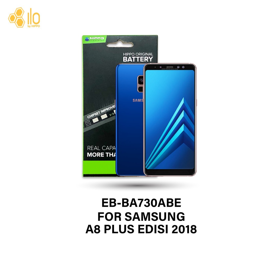Jual Hippo Baterai SAMSUNG EB-BA730ABE A8 PLUS EDISI 2018 3500mAh Battery Batere Batrai Batre ...