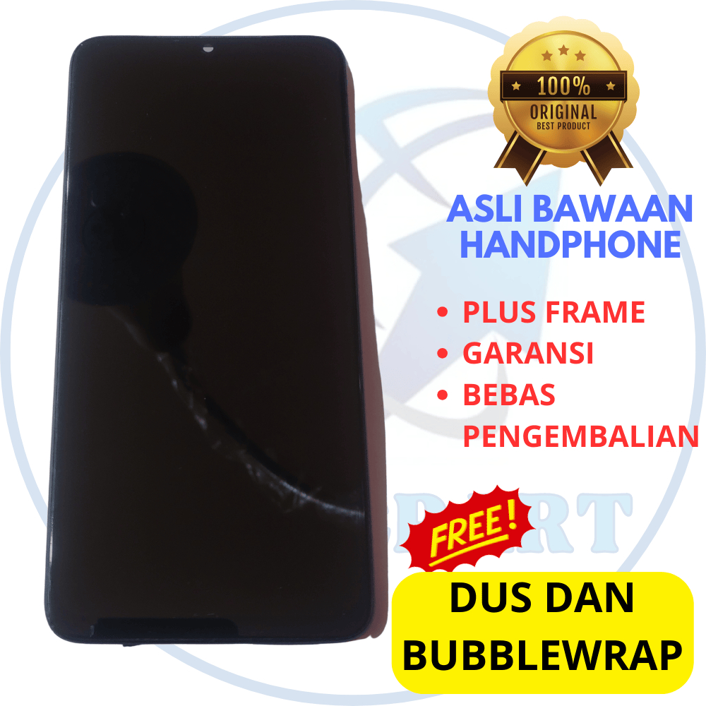 Jual lcd xiaomi redmi 9t original copotan plus frame - poco m3 - asli ...