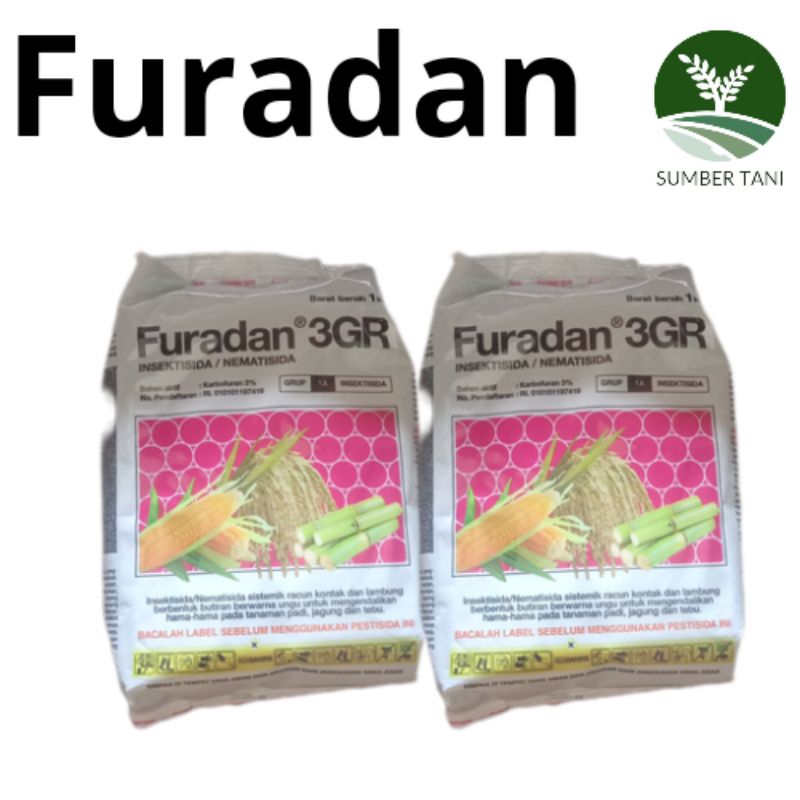 Jual FURADAN 3GR Insektisida Nematsida | Shopee Indonesia