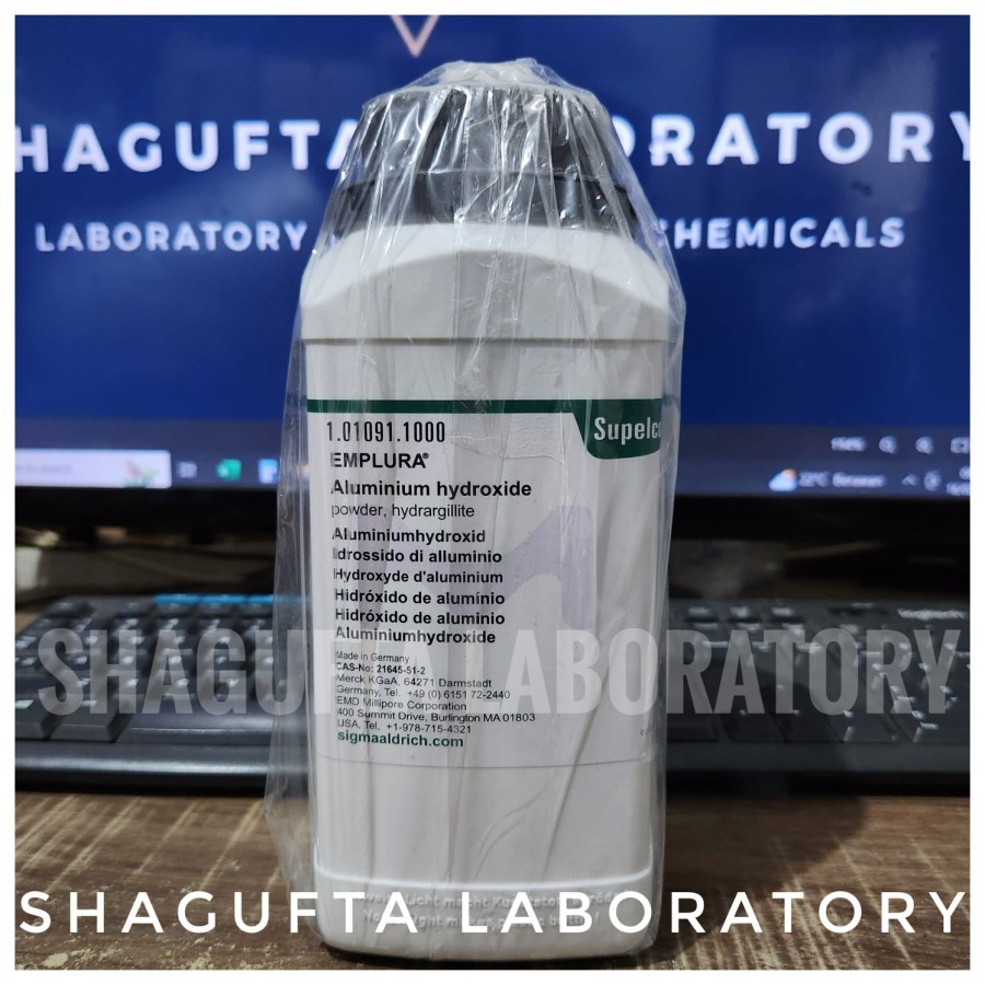 Jual ALUMINIUM HYDROXIDE 1KG MERCK 101091 / ALUMINIUM HIDROKSIDA ANALIS ...