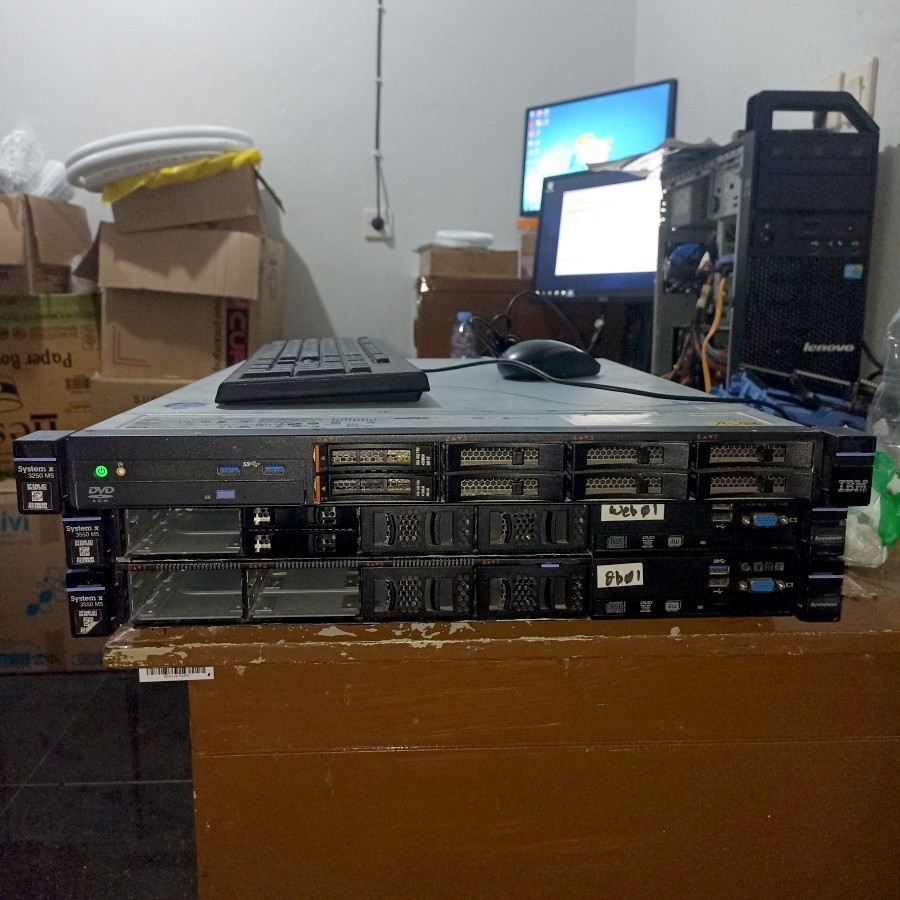 Jual LENOVO IBM System X3250 M5 4Core E3-1241 v3 16GB 300GB x2 ...