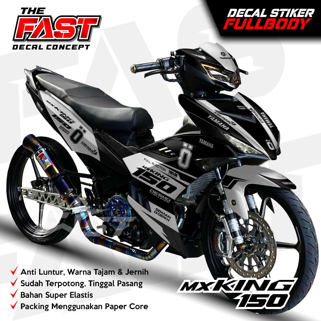 Jual STIKER DECAL MX KING NEW OHLIN RACING BIS COD BARANG MURAH ...