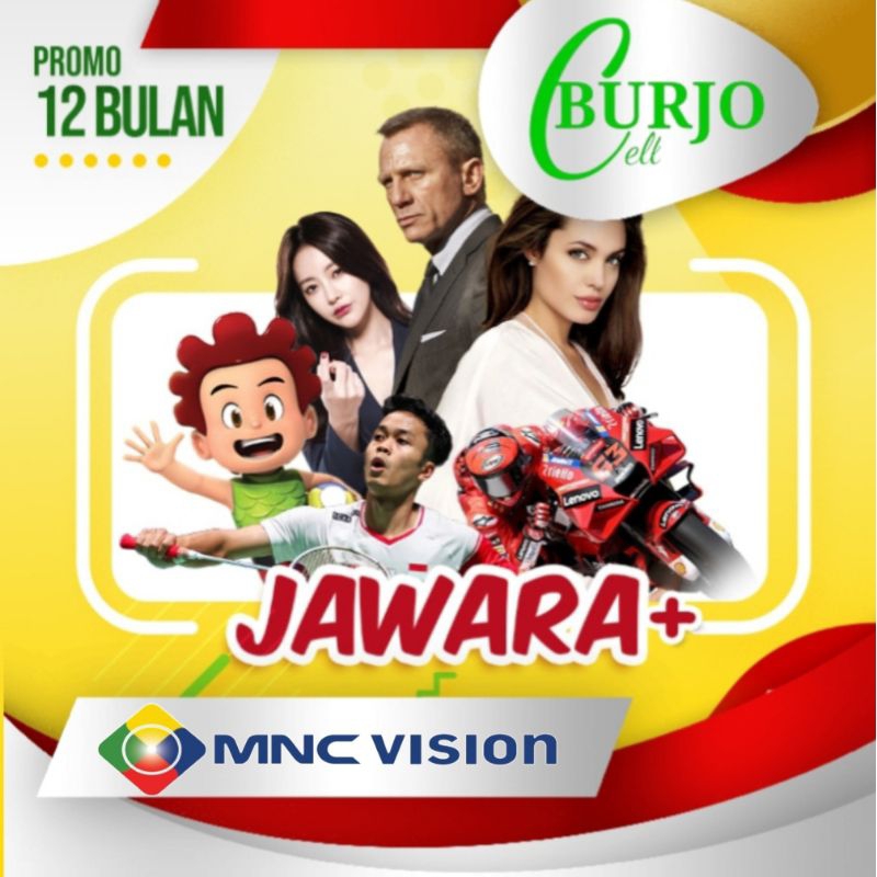 Jual Paket Jawara Dekoder MNC Vision 6 - 12 bulan | Shopee Indonesia