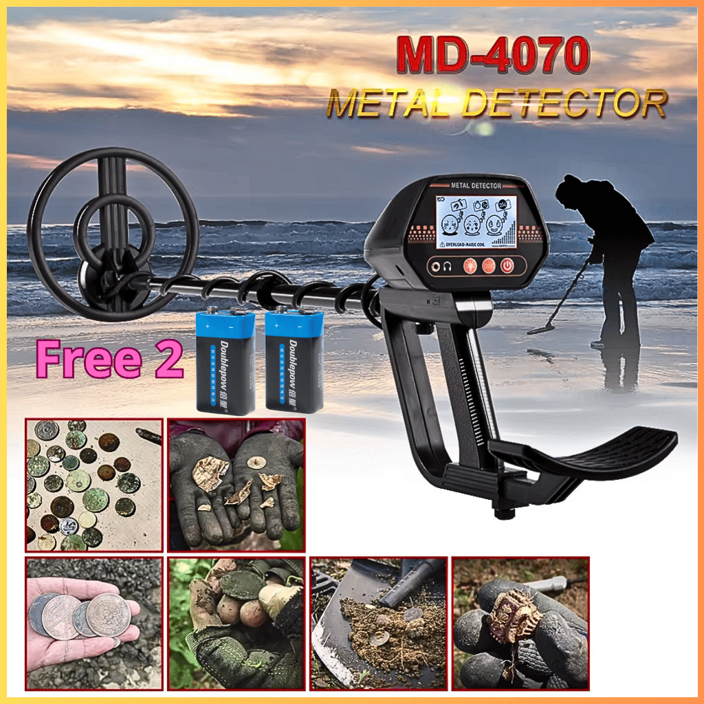Jual DETECTOR MD 4070 Alat Pendeteksi emas dalam tanah / Detector emas ...
