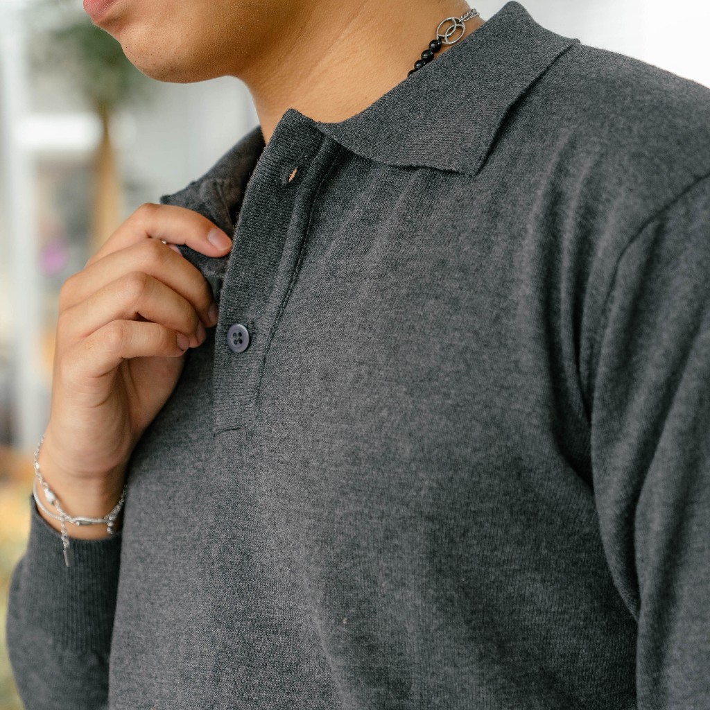 Jual Rootkys Polo Rajut Cotton Tangan Panjang | Shopee Indonesia