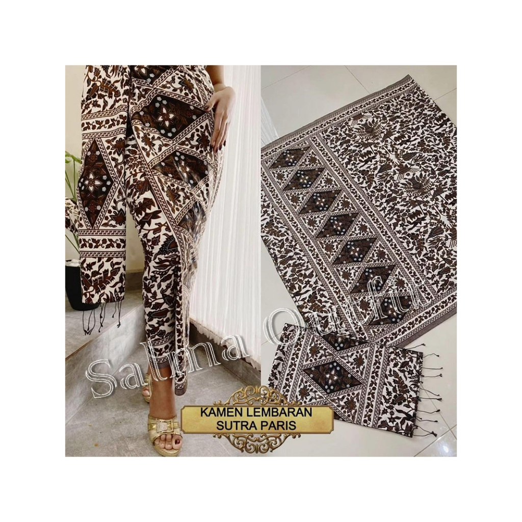Jual Salma - Kamen Lembaran Sutra Paris & Selendang Asli Bali Bawahan ...