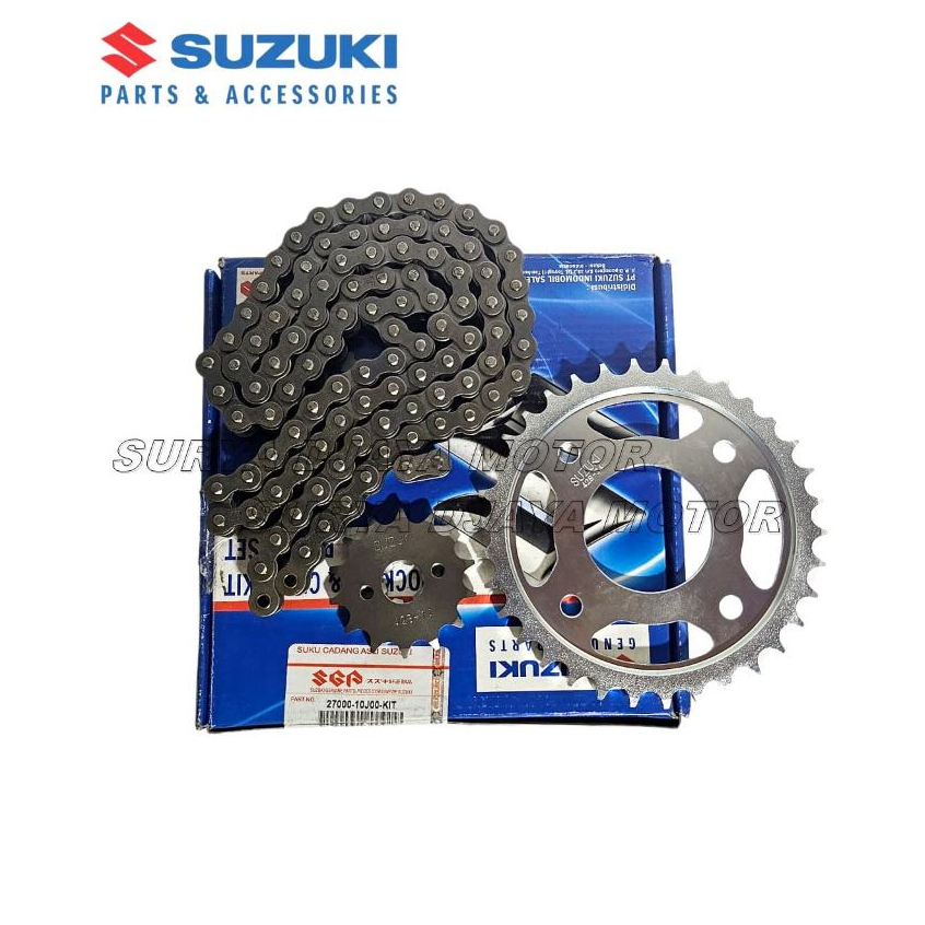 Jual Gear Set Paket Suzuki Axelo - Titan Original SGP 27000-10J00-KIT ...