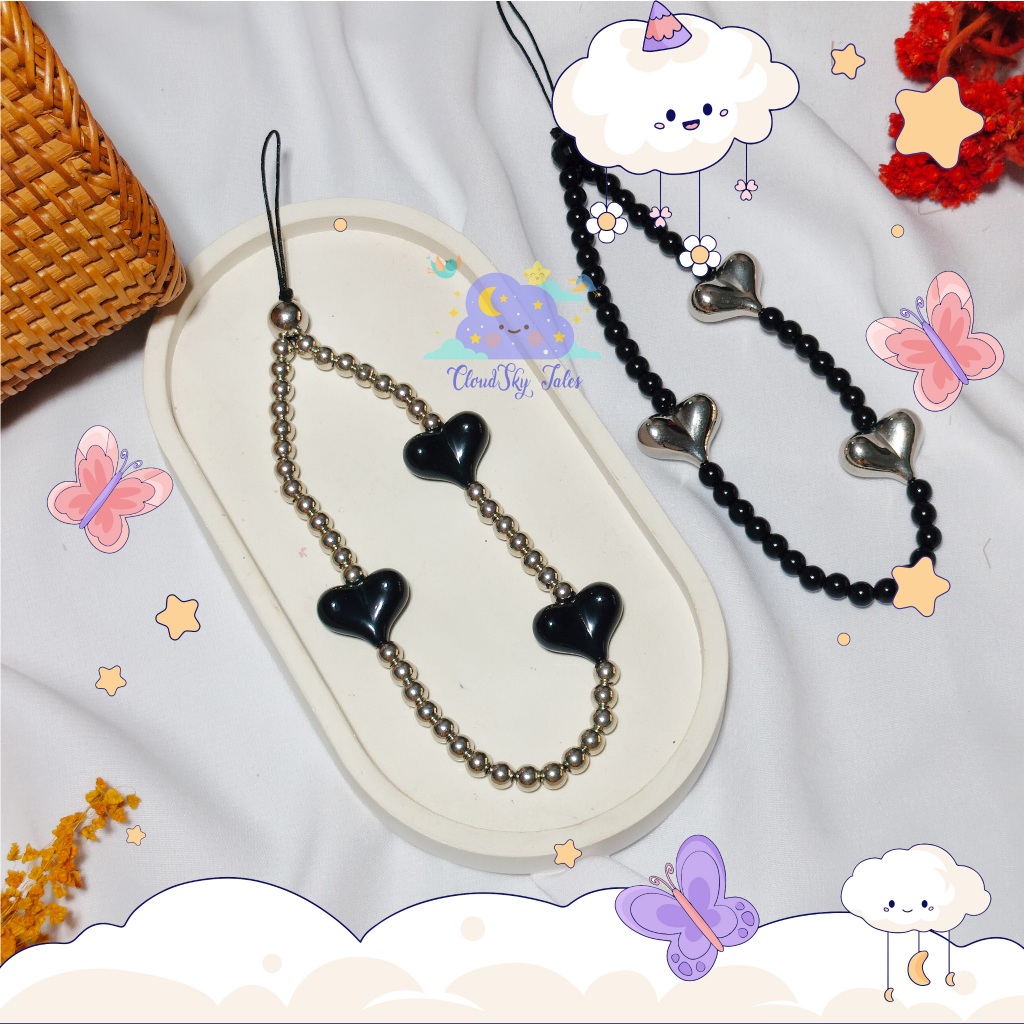 Jual [ cloudskytales ] Strap Hp Aesthetic Lucu dan Simple / Gantungan ...