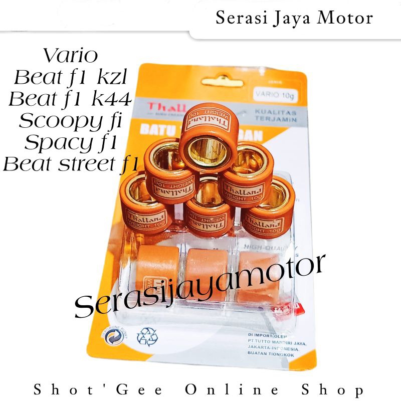 Jual ROLLER VARIO/BEAT F1/ESP/POP/SCOOPY F1/SPACY F1 | Shopee Indonesia
