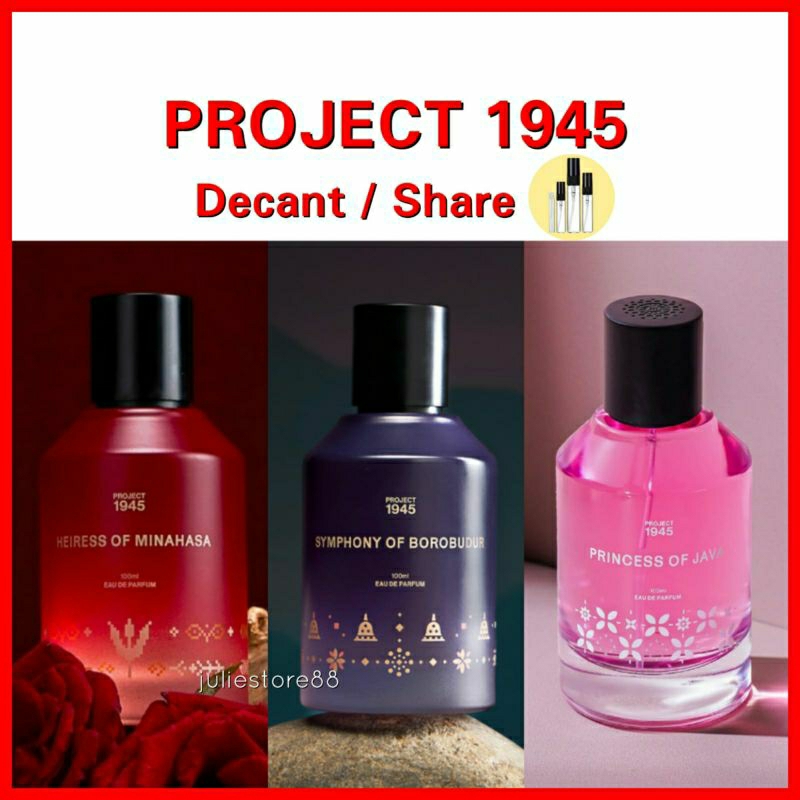 Jual (Decant / Share) PROJECT 1945 Parfum Symphony of Borobudur Heiress ...