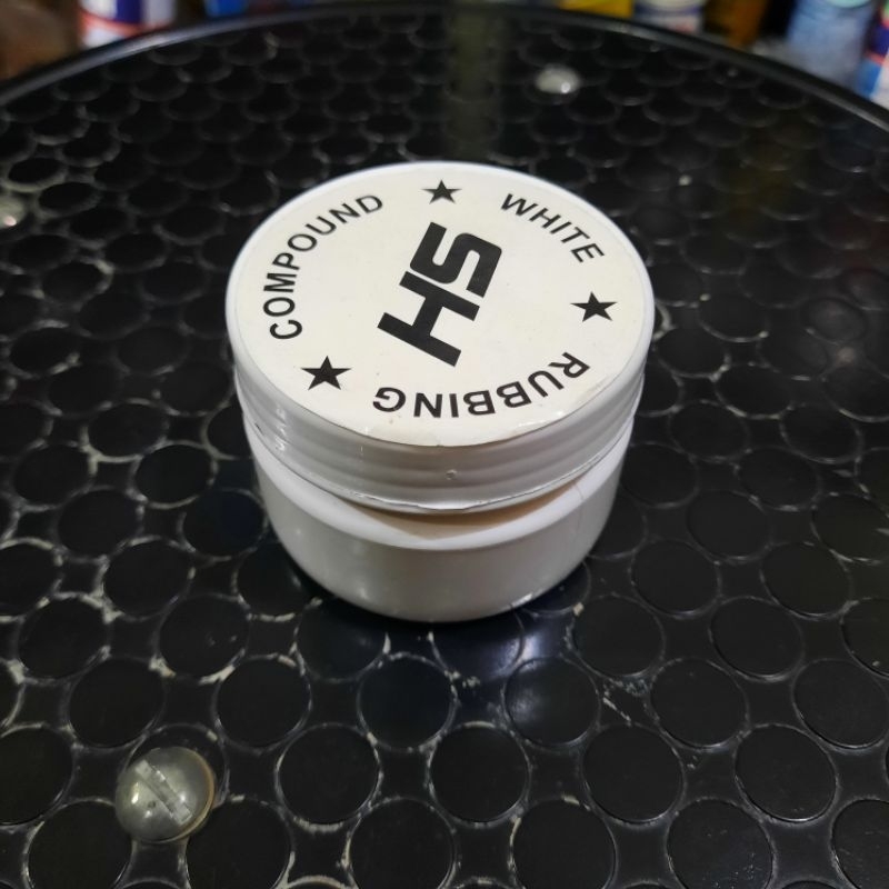 Jual Kompon Putih Kaleng kecil / HS White Rubbing Compound 150cc ...