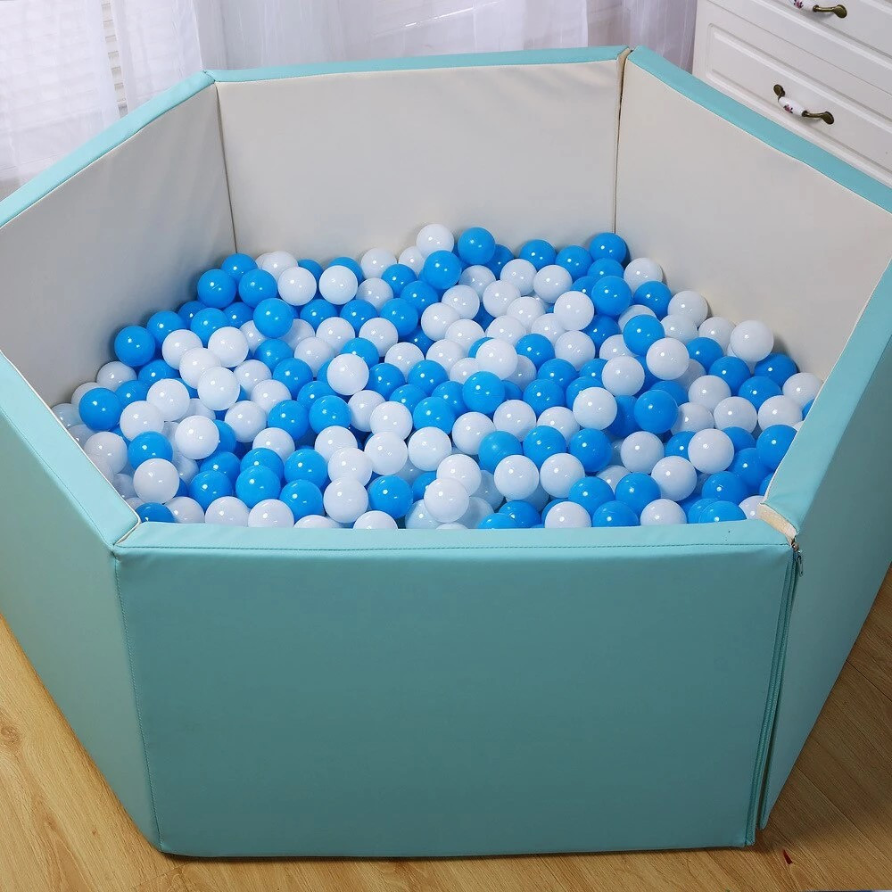 Jual AQUATIC MANDI BOLA Mainan anak Mandi Bola Biru Putih 100pcs / biru ...