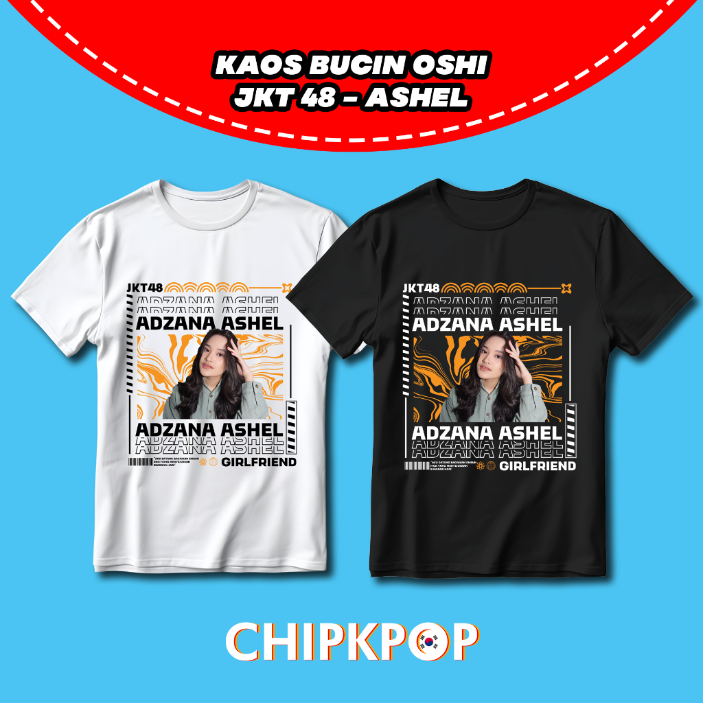 Jual KAOS OSHI ASHEL JKT 48 FANMADE BISA COD I KAOS JKT 48 OSHI ASHEL I ...