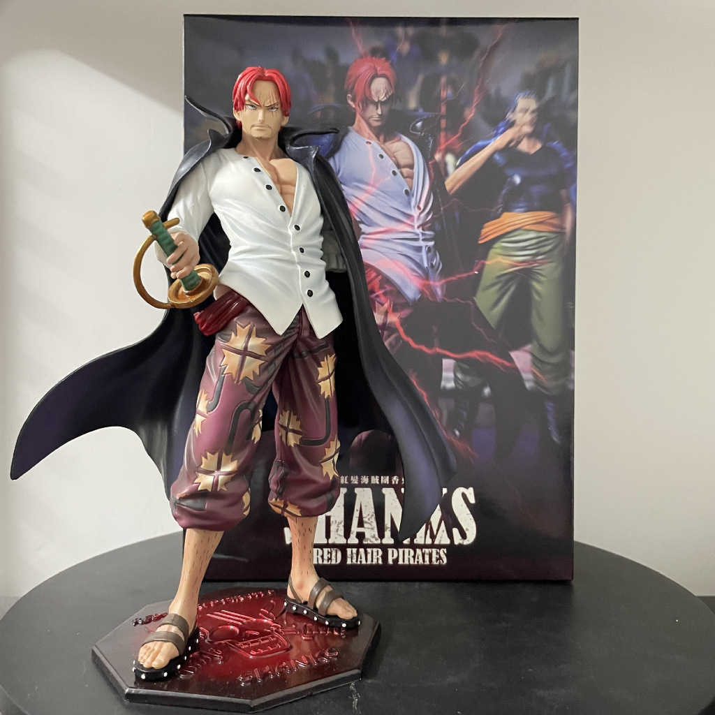 Jual 【 Foto Asli 】Statue One Piece [ POP ] Karakter Shanks Red Hair ...