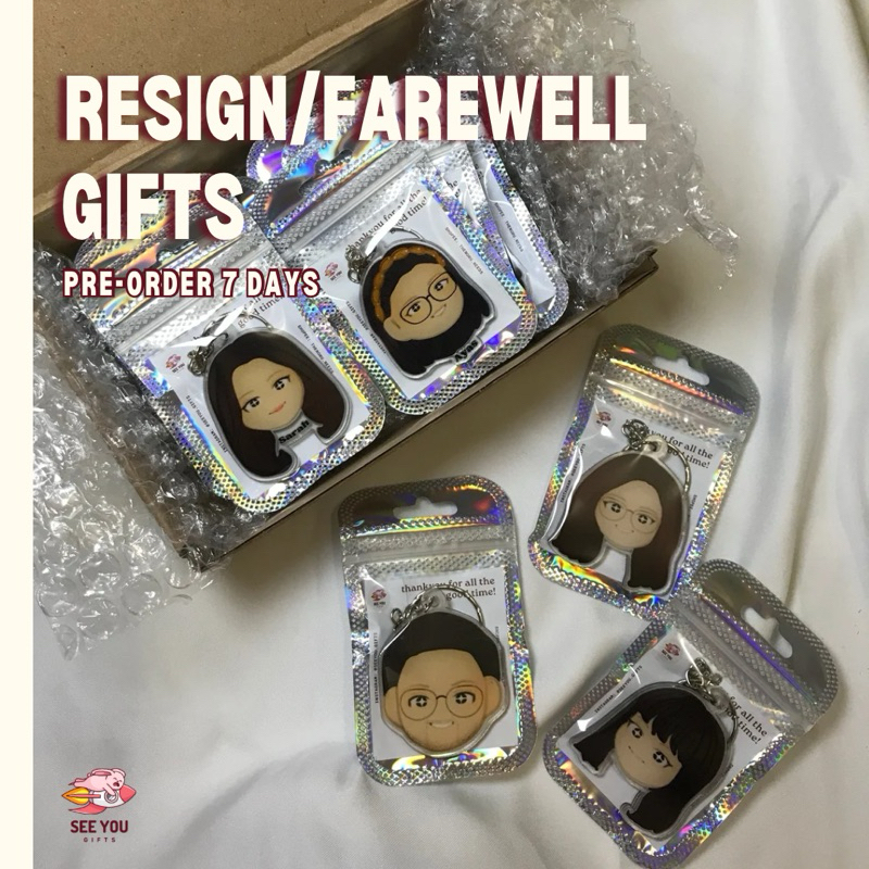 Jual SEEYOU | Resign/Farewell Gifts (SATUAN) | Gantungan Kunci Akrilik ...