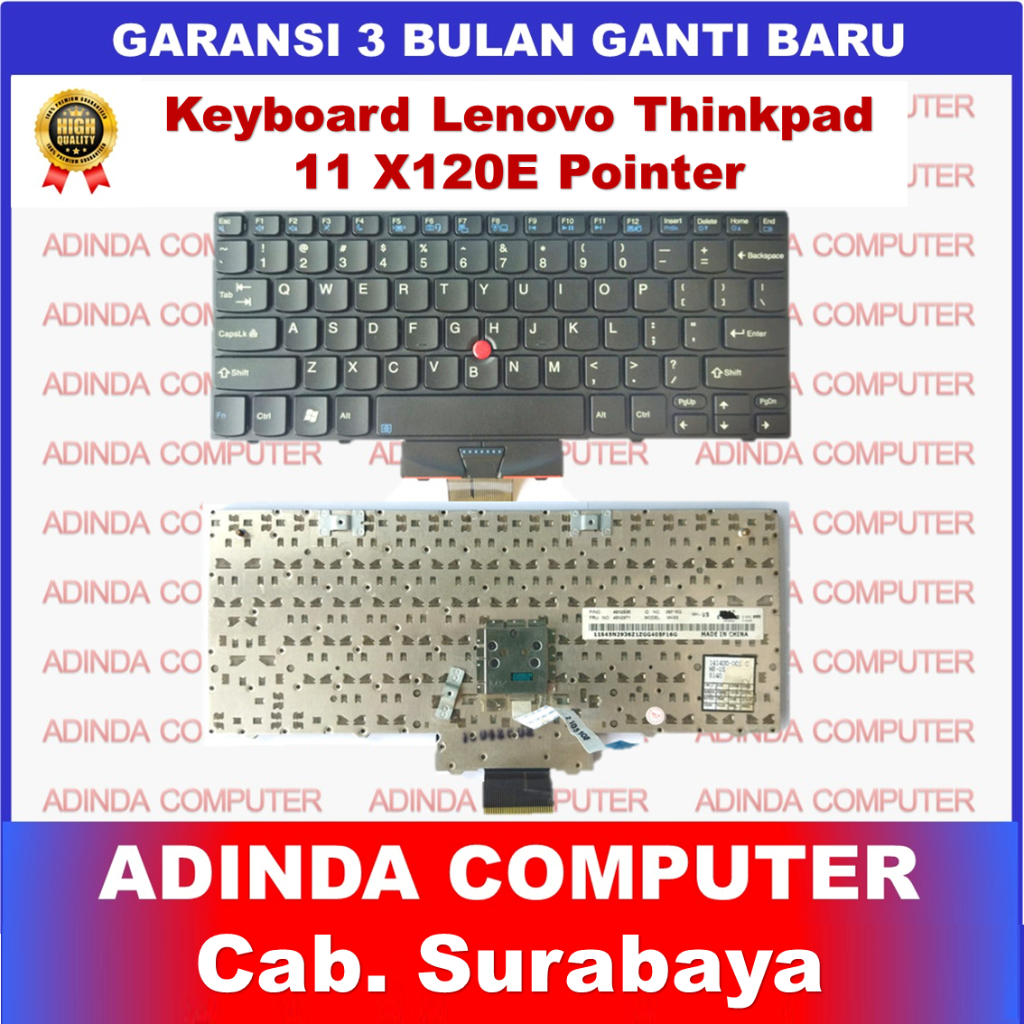 Jual Keyboard Lenovo Thinkpad X100 X100E X120 X120E mini 10 | Shopee ...