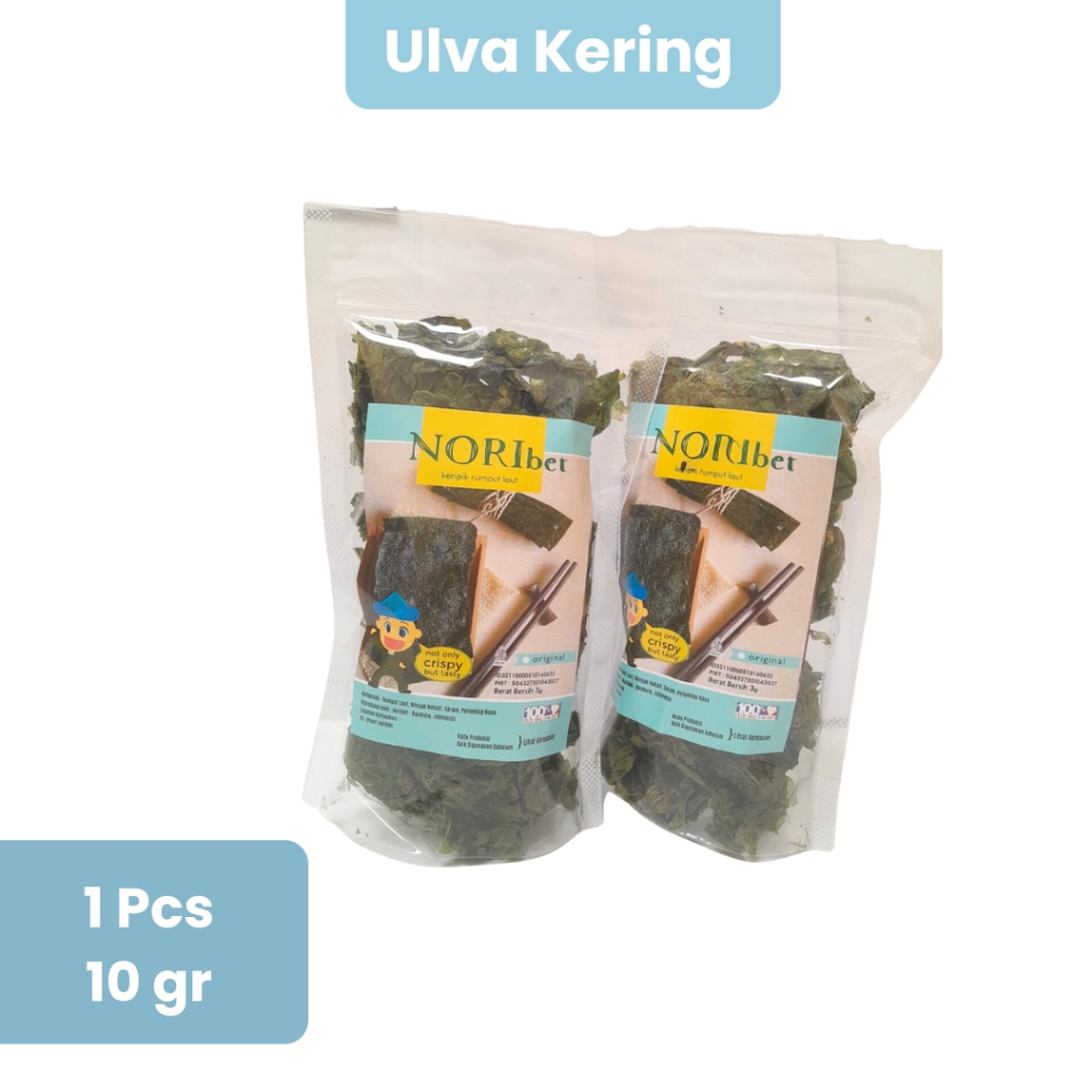 Jual Ulva Kering Premium NORIbet - Rumput Laut Sehat & Organik Siap ...